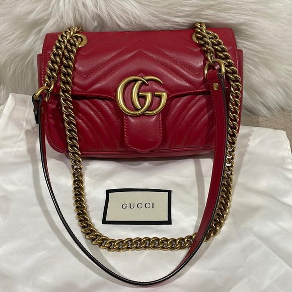 Gucci | Bags | Gucci Mini Marmont Crossbody | Poshmark
